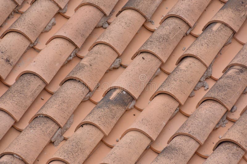 Tejas En La Textura Del Tejado Del Edificio Imagen de archivo - Imagen ...