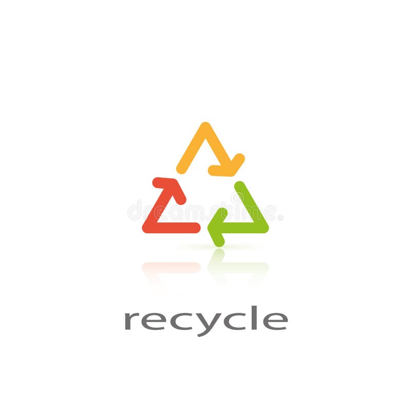 Teken kringloop vector illustratie. Illustration of cyclus - 42922435