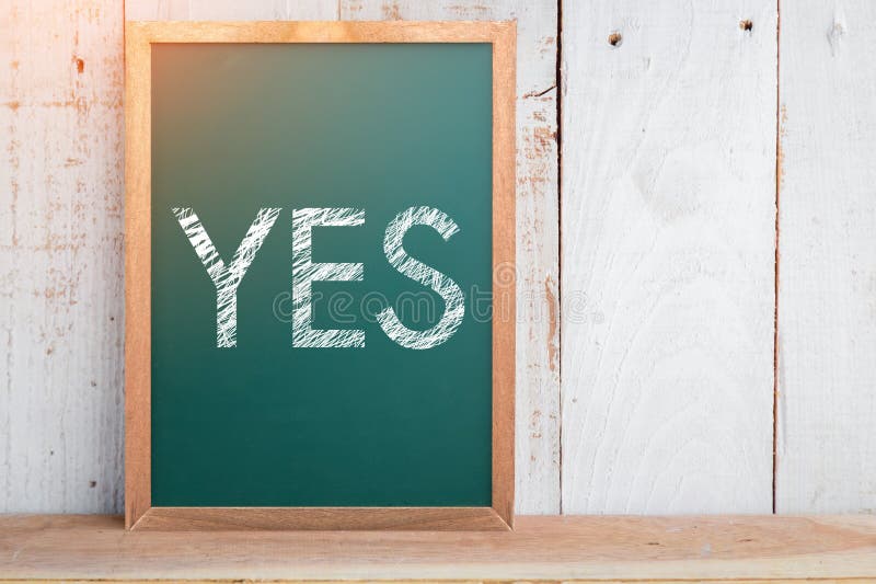 Het woord ja stock foto. Afbeelding bestaande uit alfabet - 88423180
