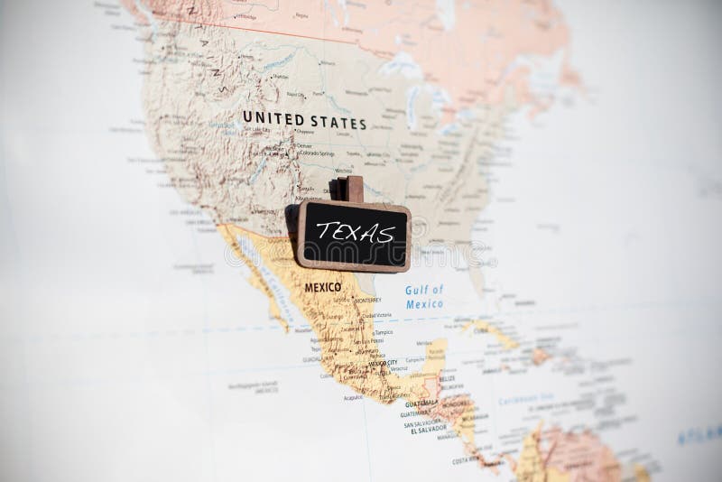 Teksas mapa obraz stock. Obraz złożonej z geograficznie - 32076381