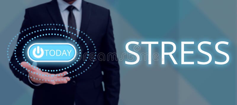 Tekstteken Met Stress. Bedrijfsidee Een Fysische Chemische of ... Tekstteken Met Stress. Bedrijfsidee Een Fysische Chemische of ...