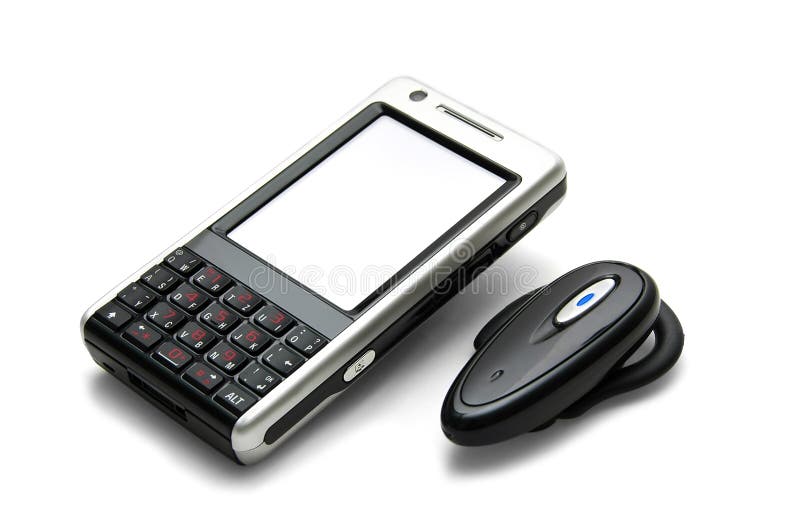 Teléfono Celular Con Bluetooth Foto de archivo - Imagen de movilidad ...