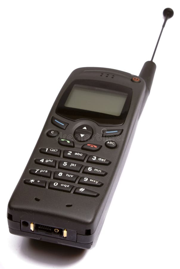 Teléfono de radio imagen de archivo. Imagen de equipo - 7071017