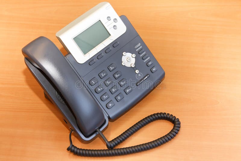 VoIP (voz Sobre Protocolo IP) Foto de archivo - Imagen de teléfono ...