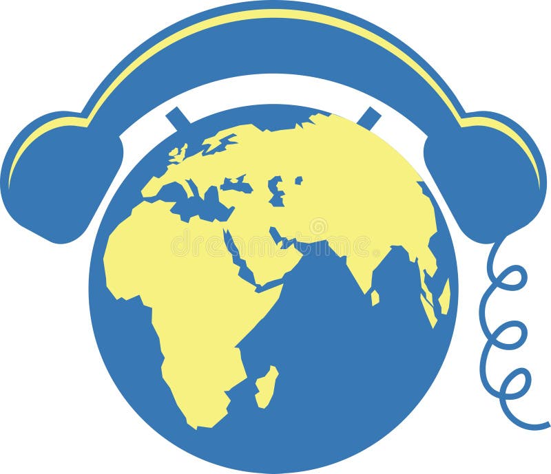 Globe Phone ilustración del vector. Ilustración de telecomunicaciones ...