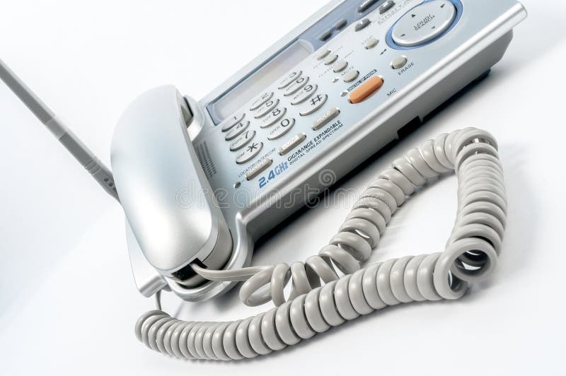 Teléfono Digital Electrónico Imagen de archivo - Imagen de flotador ...