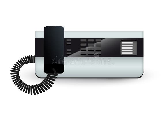 Teléfono grande ilustración del vector. Ilustración de sombra - 43912702