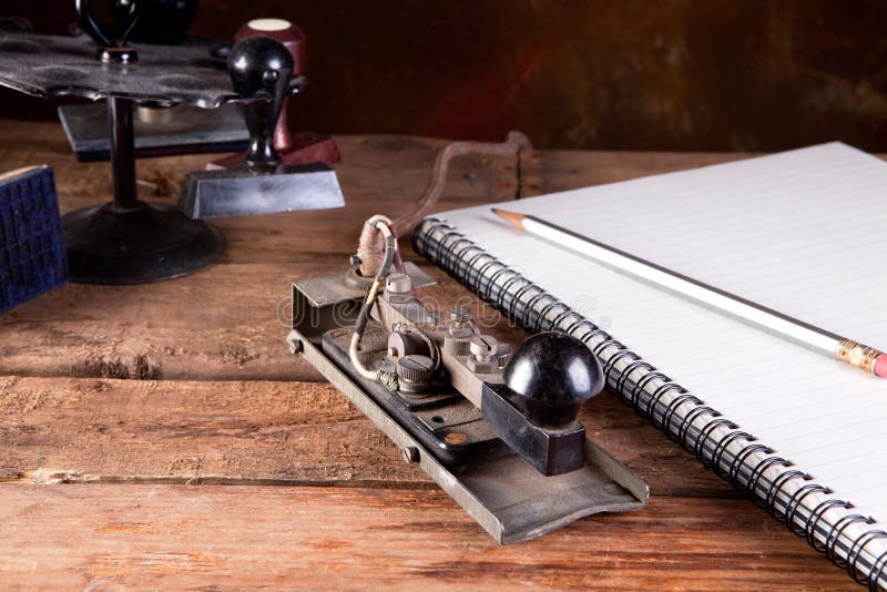 Telégrafo antiguo foto de archivo. Imagen de historia - 17157704