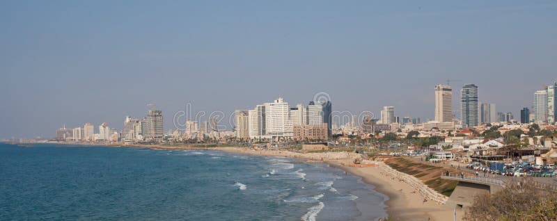 Tel aviv coast line editorial image. Image of coastline - 36329380