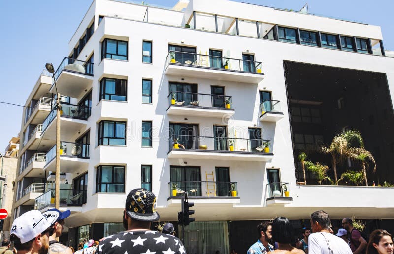 TEL AVIV, ISRAEL- JUNE 8, 2018: High Building in Tel Aviv, Israel ...