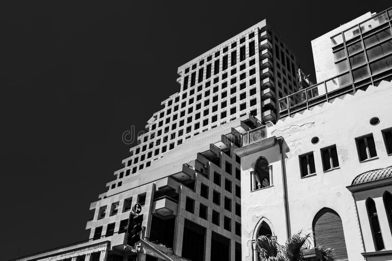 TEL AVIV, ISRAEL- JUNE 8, 2018: High Building in Tel Aviv, Israel ...