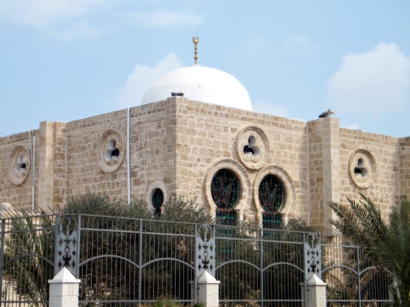 Tel Aviv Part of Hasan-bey Mosque 2011 Stock Photo - Image of arabic ...