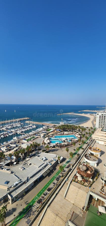 Tel Aviv Port Marina Israel Editorial Photography - Image of marina ...