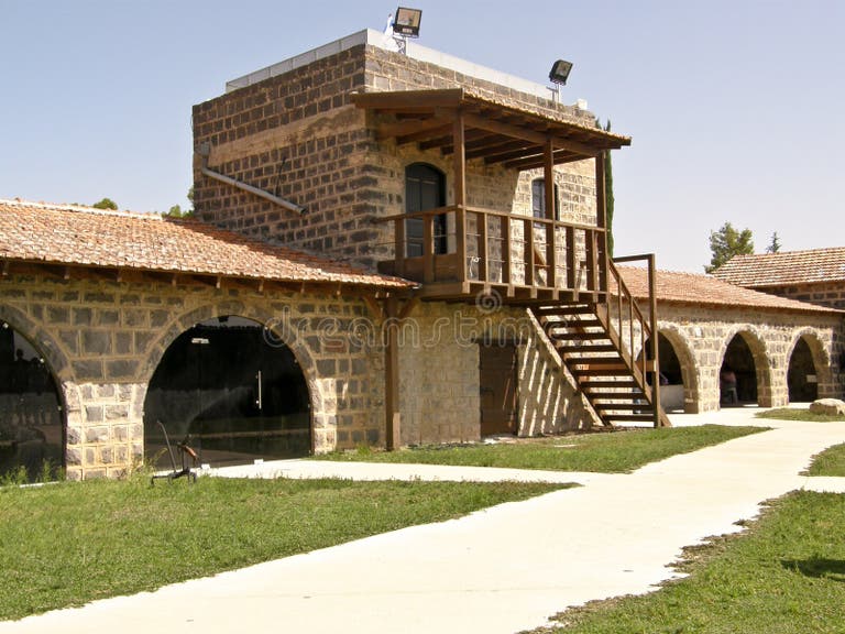 Tel hai museum bulding stock image. Image of destination - 14118391