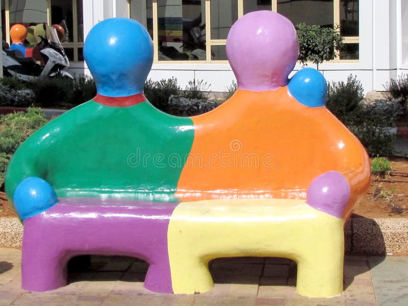 Tel Hashomer the Bench 2012 Editorial Photo - Image of design, hashomer ...