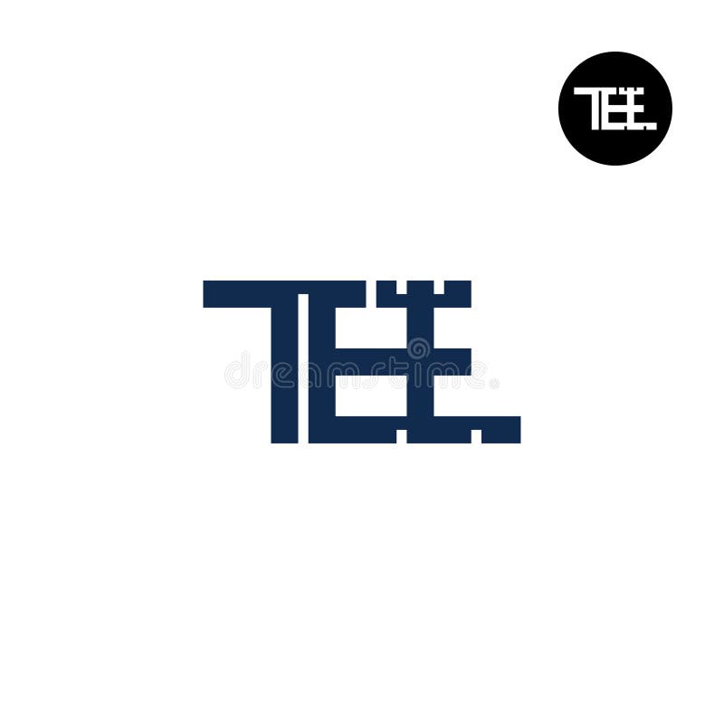 TEL Logo Letter Monogram Design Stock Vector - Illustration of minimal ...