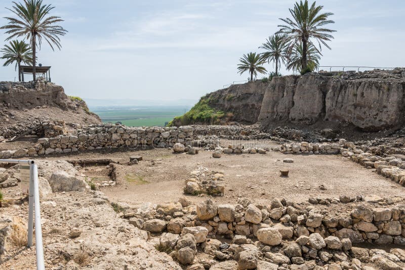 Tel Megiddo National Park stock photo. Image of city - 69659206