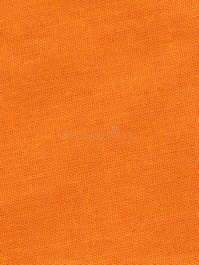 Tela anaranjada imagen de archivo. Imagen de macro, fibras - 12687969