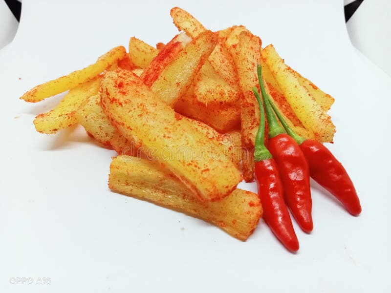 Tela Tela Balado Flavor is Extra Spicy Stock Image - Image of lunch ...
