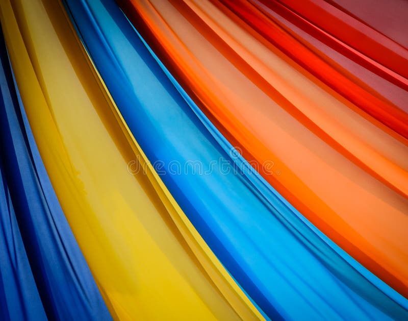 Tela colorida imagem de stock. Imagem de listrado, vermelho - 34795861