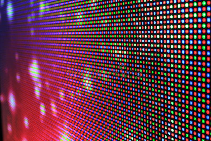 Tela Conduzida - Fundo Do Rgb Imagem de Stock - Imagem de equipamento ...