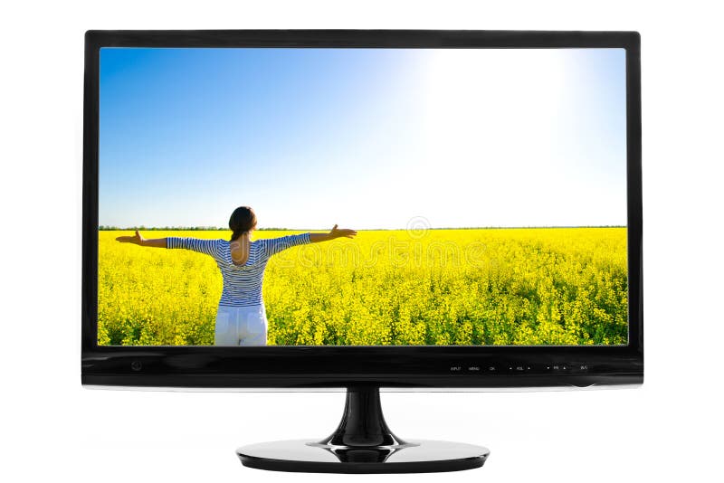 Tela de computador foto de stock. Imagem de conceito - 37284914