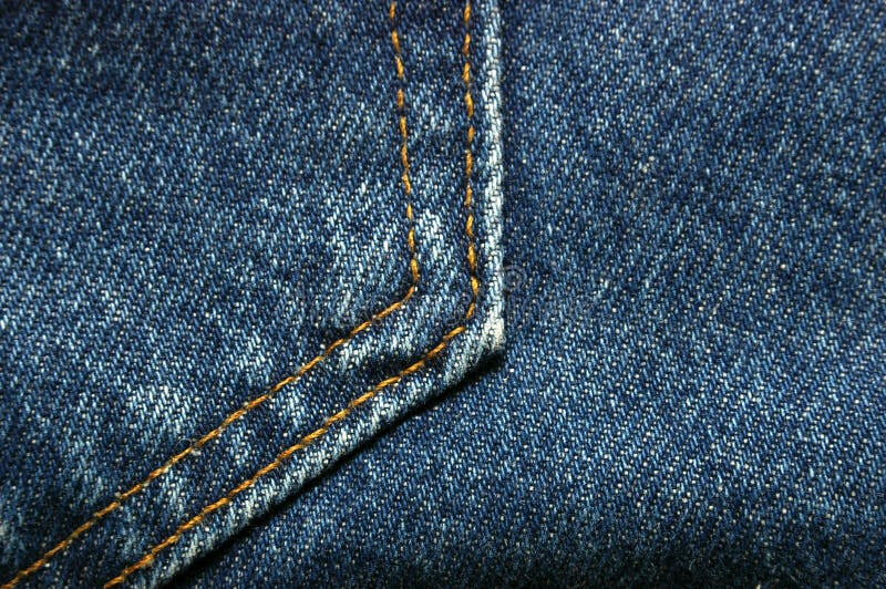 Tela De Jean O Del Dril De Algodón Foto de archivo - Imagen de ...