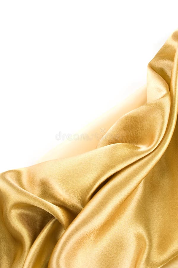 Tela Dorada foto de archivo. Imagen de textil, ropa, lujo - 14489488