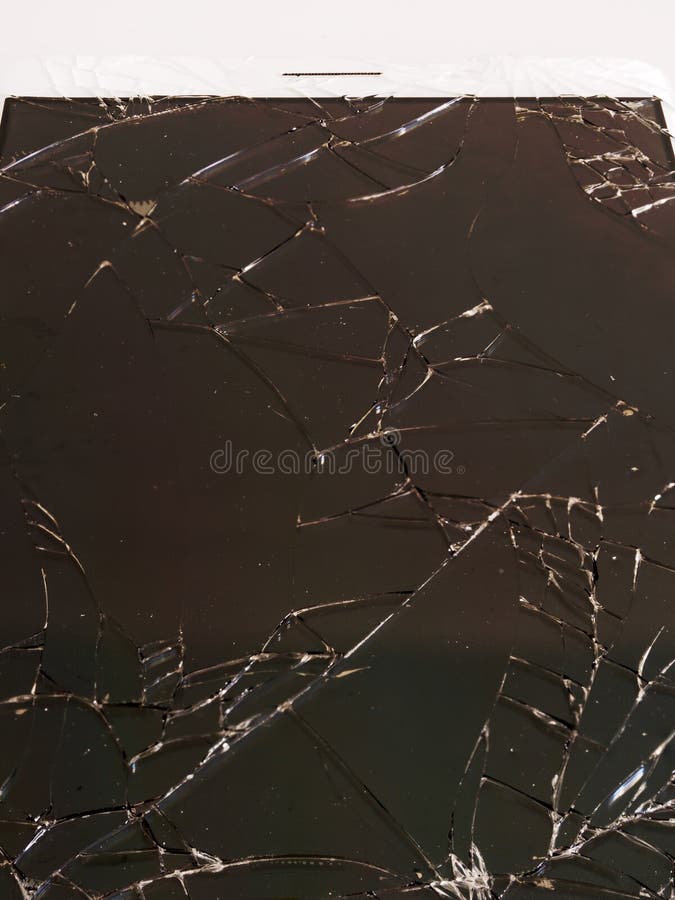 Tela quebrada foto de stock. Imagem de tecnologia, danificado - 104775292