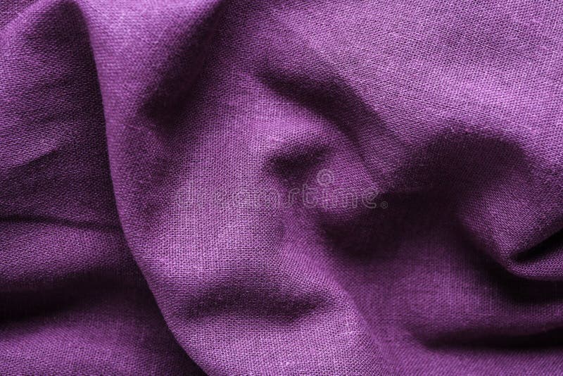 Tela Roxa Com Dobras, Close Up Imagem de Stock - Imagem de textura ...