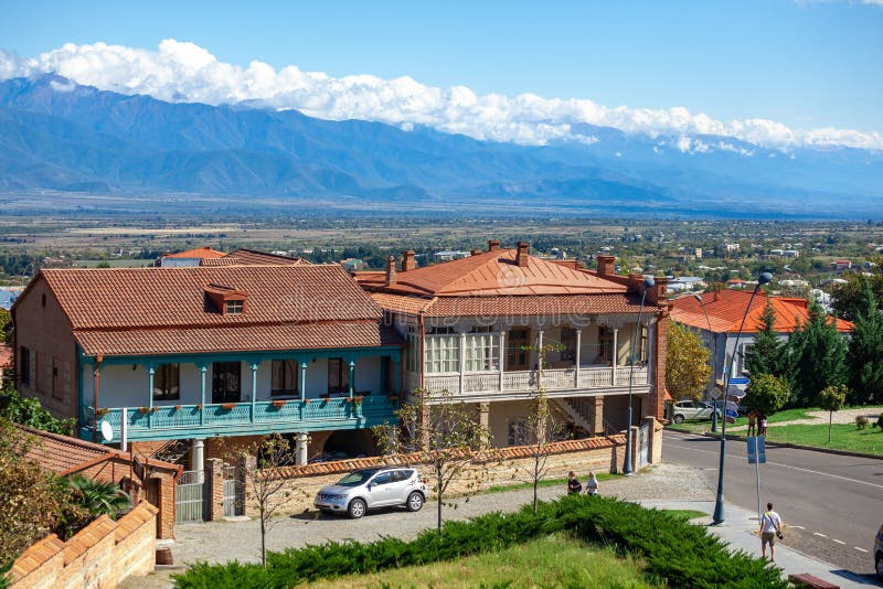 Telavi, Georgia - 07.10.2019: Beautiful View of Telavi Editorial Image ...