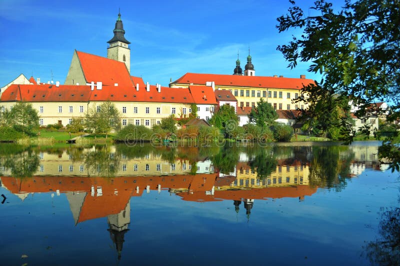 Telc stock image. Image of beauty, outside, colorful - 11594571