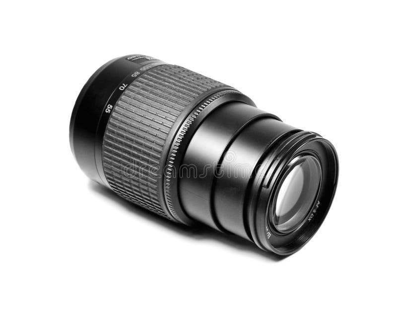 Tele photo lens stock photo. Image of digital, equipment - 13288666