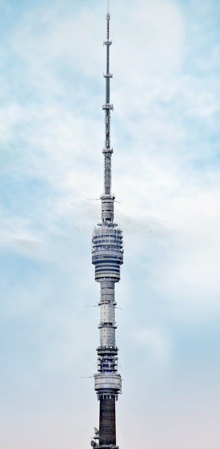 Tele-tower stock photo. Image of high, retranslator, translation - 23608358