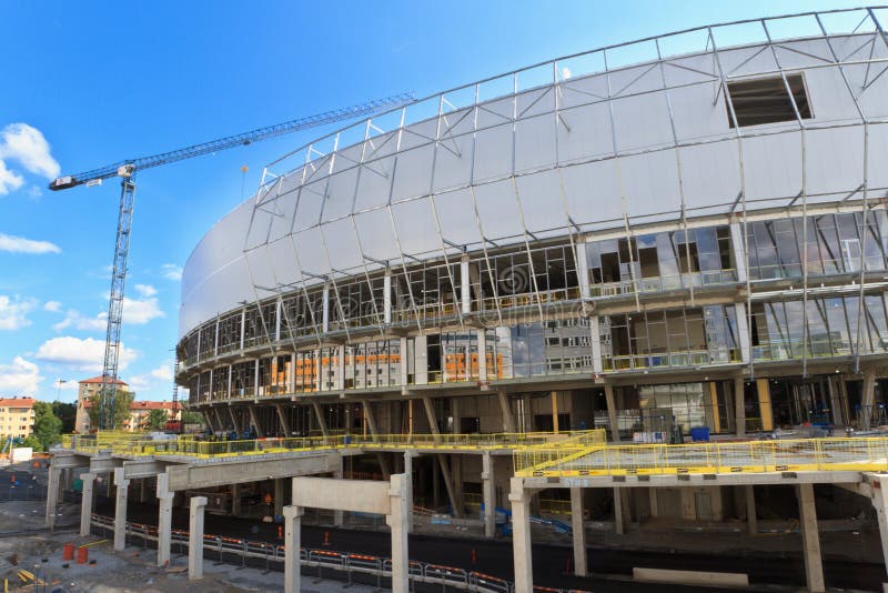 Tele2 Arena in Stockholm editorial image. Image of exterior - 26348560