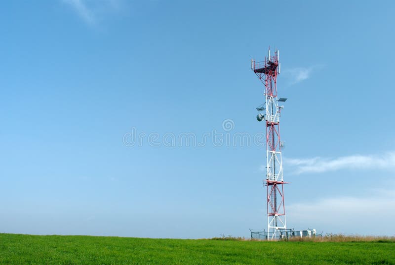 Telecom GSM tower stock image. Image of network, technology - 6453769