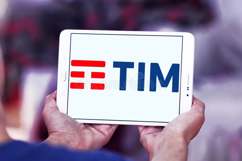 Telecom Italia, Logo De TIM Image stock éditorial - Image du signe ...
