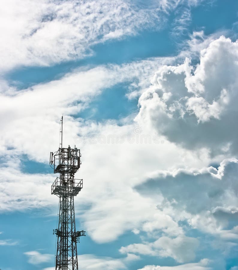 Telecom and sky stock photo. Image of frame, communicate - 22985032