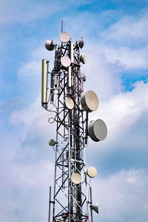 Telecom stock photo. Image of internet, long, aerial - 23113382