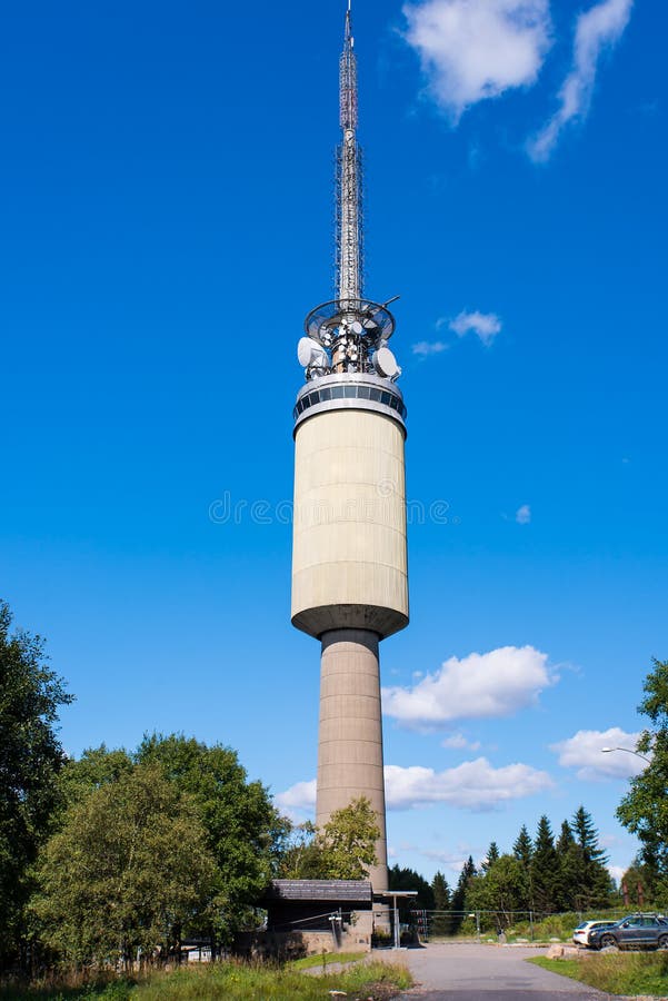 Telecom tower stock photo. Image of antenna, cable, radiation - 22202204