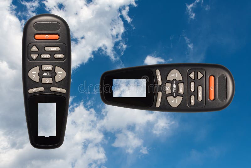 Remote Control for Air Conditioner Stock Photo - Image of heat, fresh ...