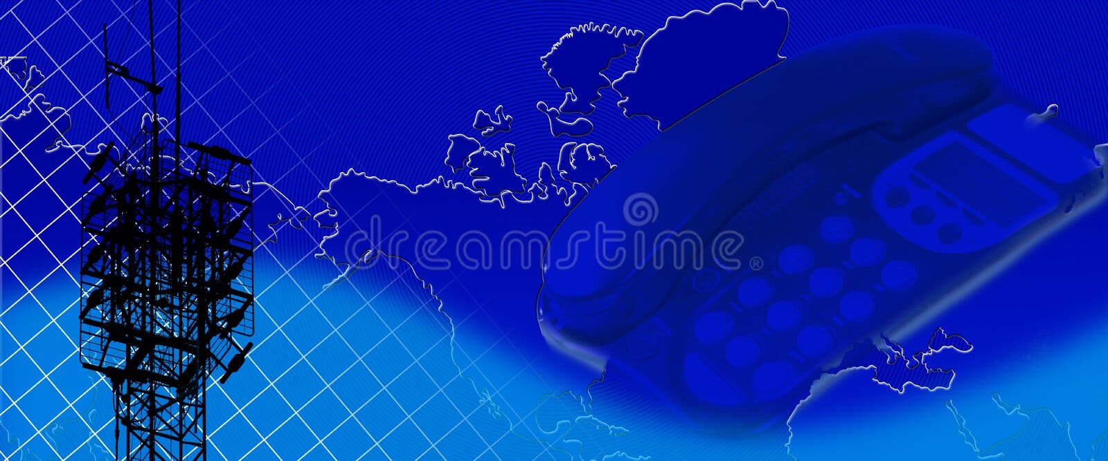 Communication header stock illustration. Illustration of header - 1406327