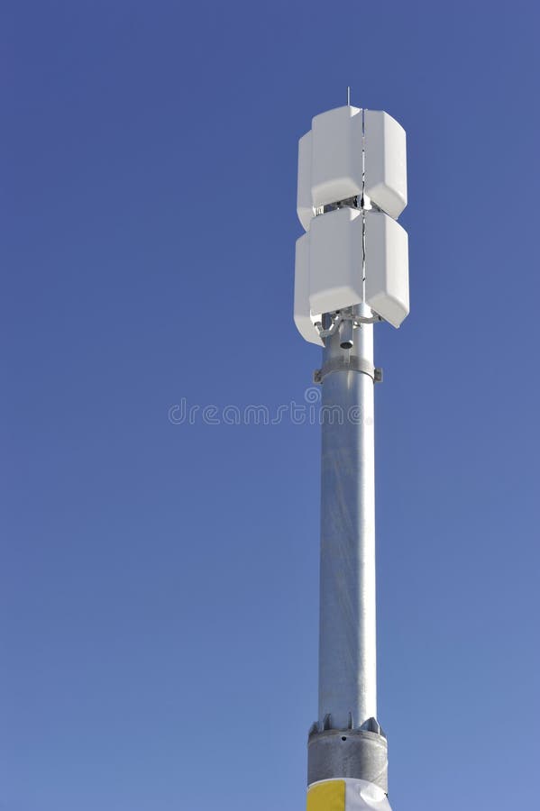 Telecommunication Antenna stock image. Image of connection - 18948365