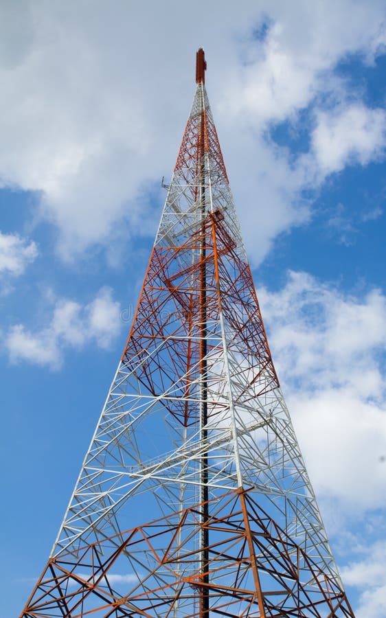 Telecommunication stock photo. Image of electricity, architecture ...