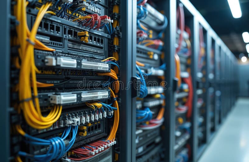 Cables Data Center Stock Illustrations – 6,870 Cables Data Center Stock ...