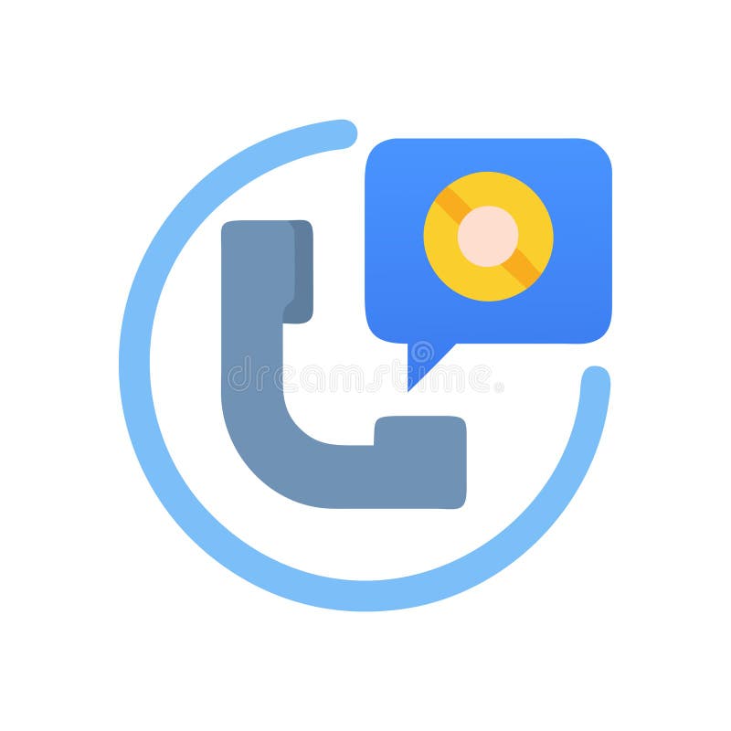 Telecommunication Call Record Icon Stock Vector - Illustration of ...