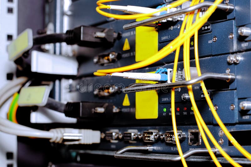 Telecommunication equipmen stock photo. Image of networking - 23052546