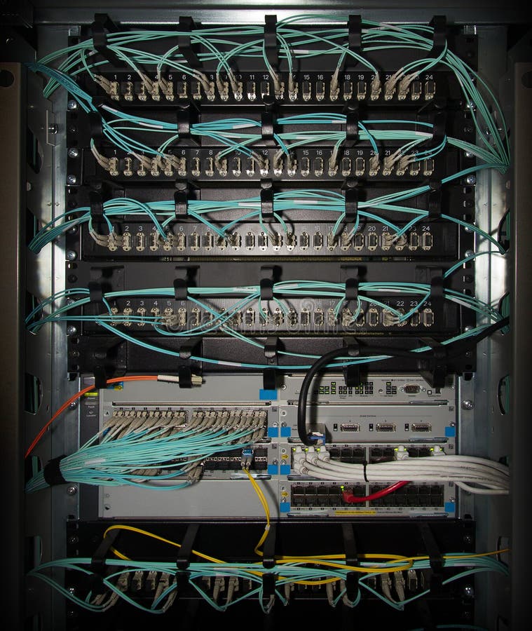 Telecommunication Equipment Stock Photo - Image of service, cord: 85479740