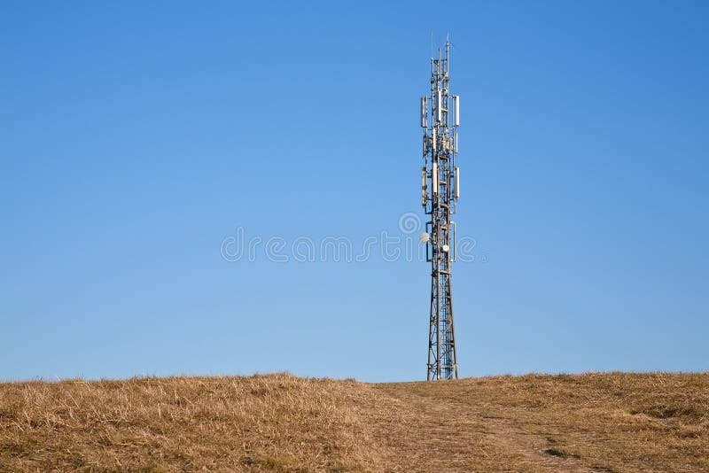 Telecommunication mast stock photo. Image of aerial, antenna - 22134486