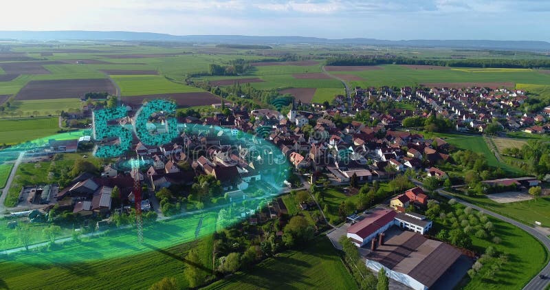 Telecommunication Network Repeaters. Antenna Tower and Repeater of ...